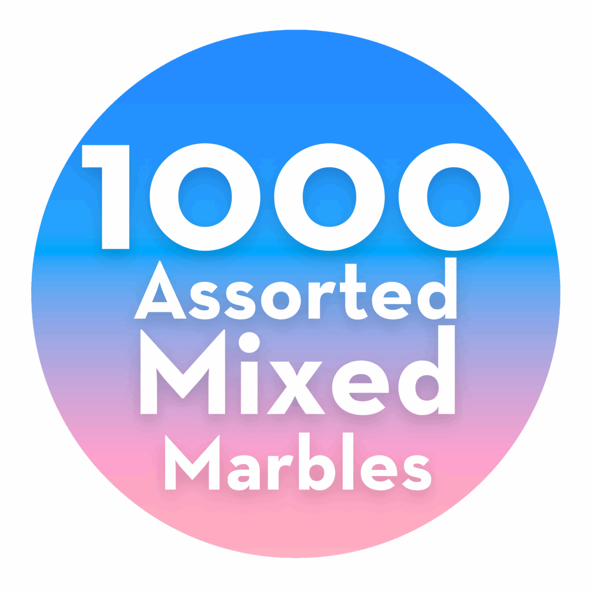 Mega Marble Mania - 1000-Piece Collector’s Assortment - House of Marbles US