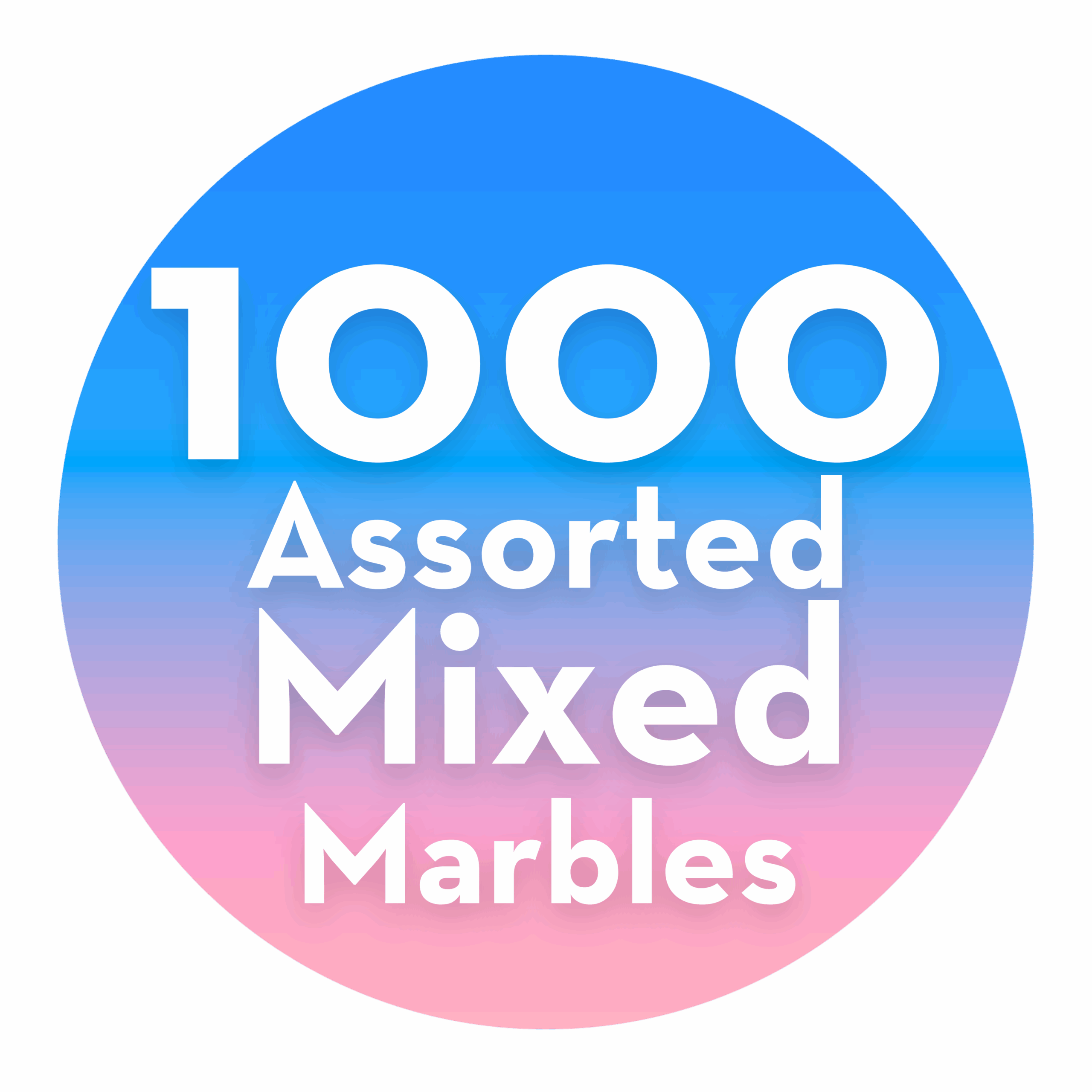 Mega Marble Mania - 1000-Piece Collector’s Assortment - House of Marbles US