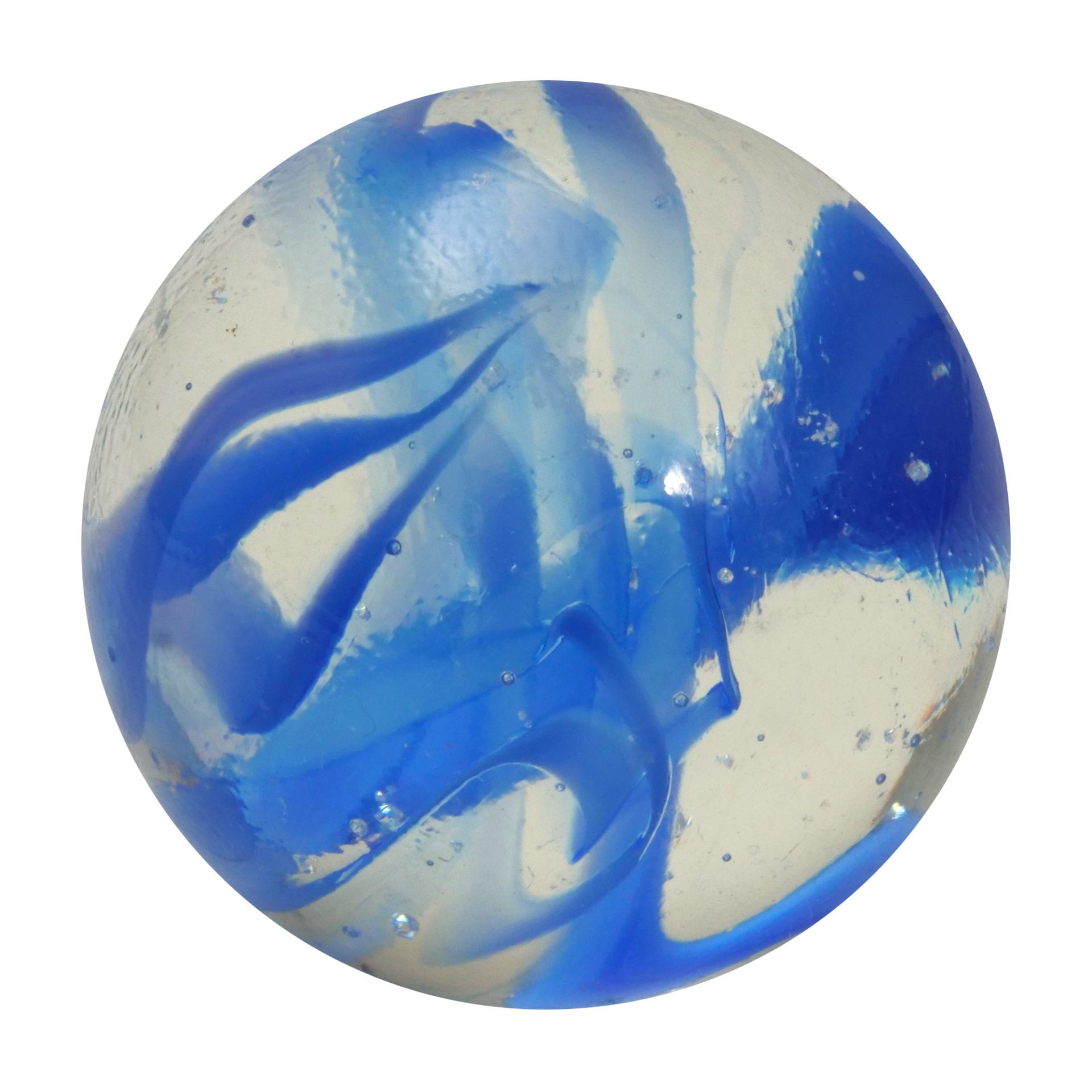 Spaghetti Marble - Blue - House of Marbles US