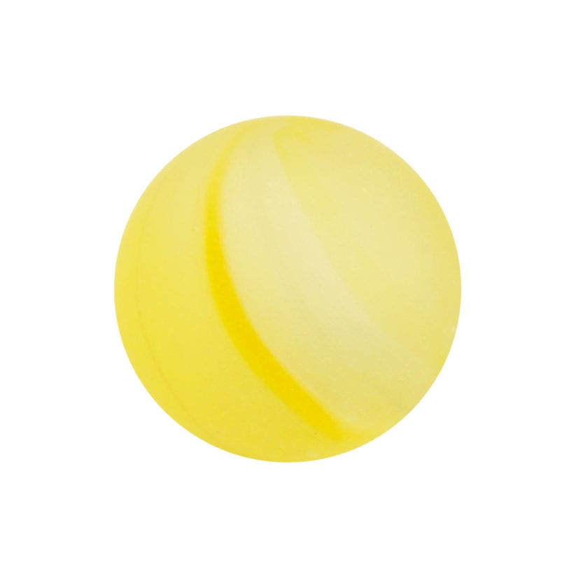 Frosted Rainbow Marble - Yellow - House of Marbles US