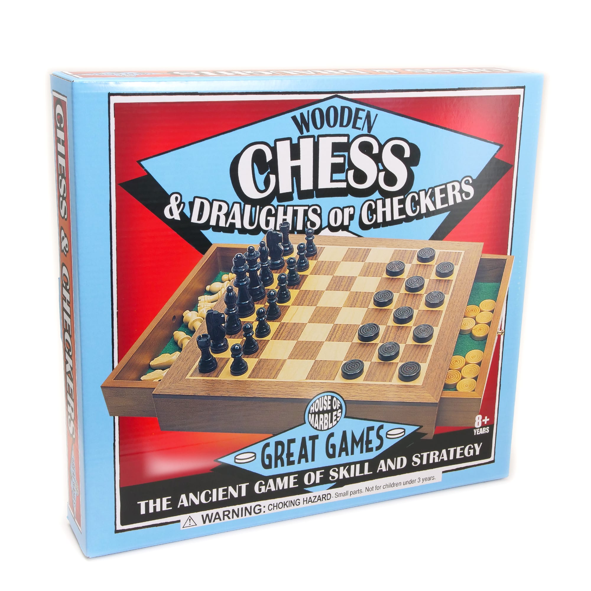 Chess & Draughts Instructions - House of Marbles US