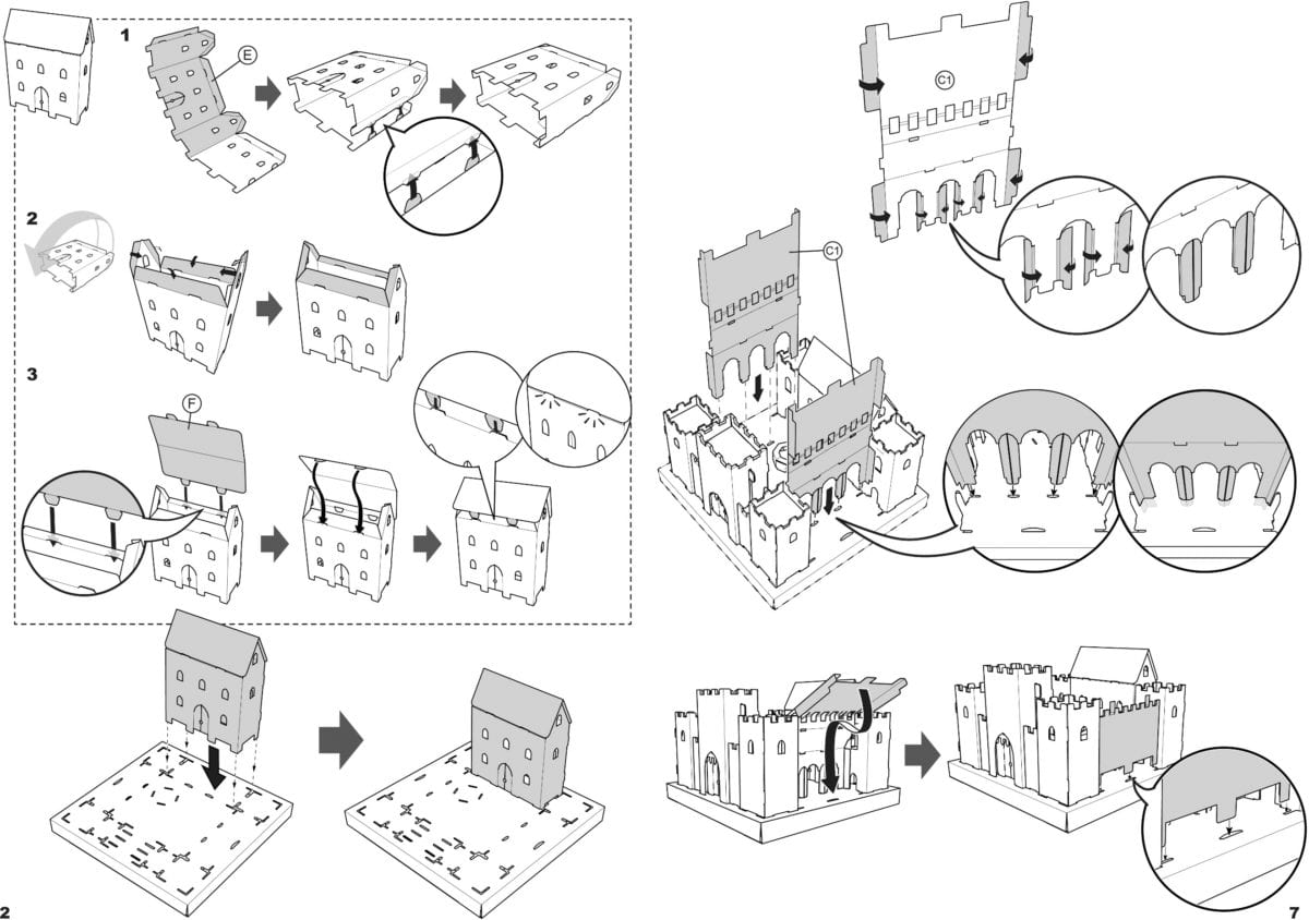 Giant Play Castle Instructions - House of Marbles US