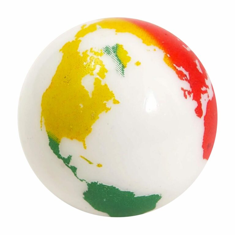 Rainbow Glass Earth Marble - House of Marbles US