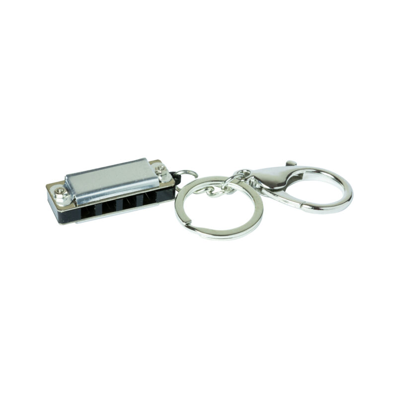 Mini Metal Harmonica Keychain - Junior Adventurers - House of Marbles US