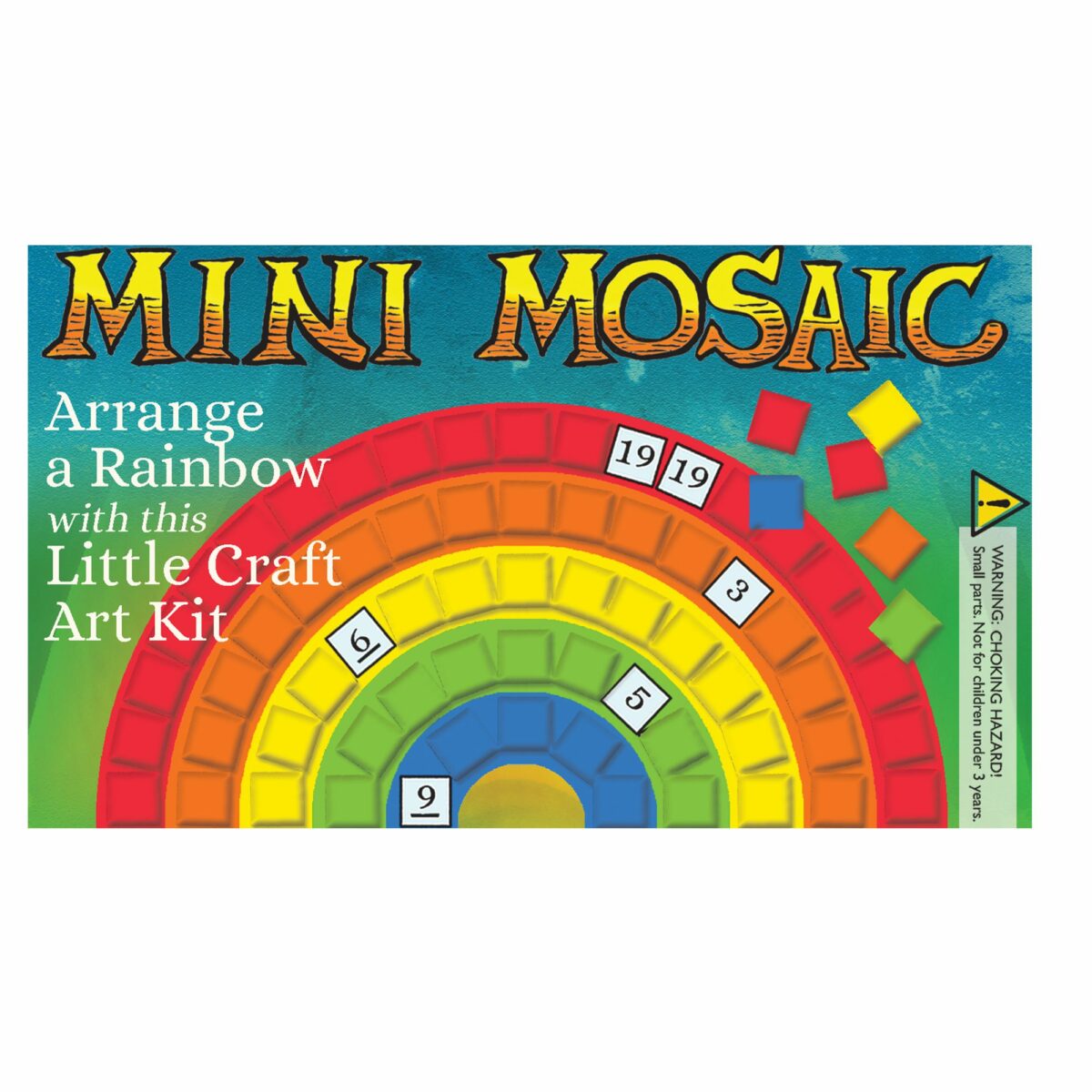 Mini Mosaic Rainbow Art Kit - House of Marbles US