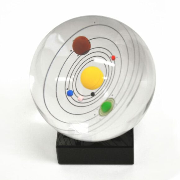 Large Solar System Marble 80mm - House of Marbles US