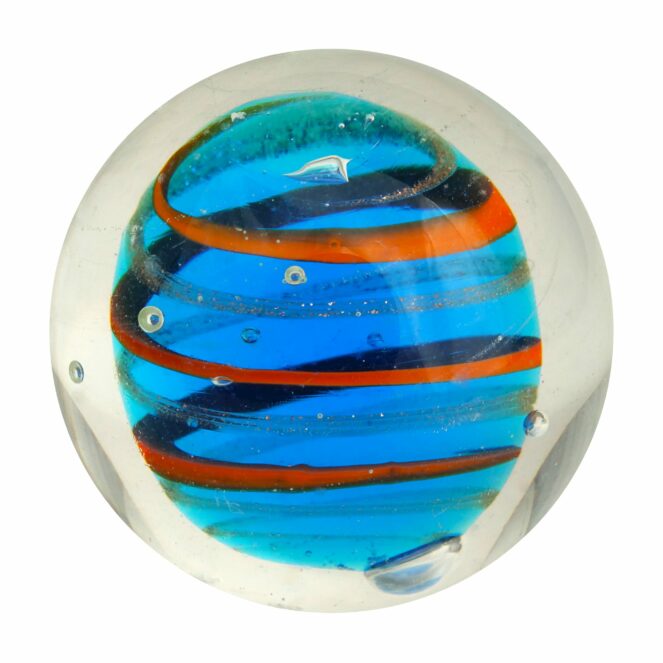 Bumble Bubble Marble - Light Blue - House of Marbles US
