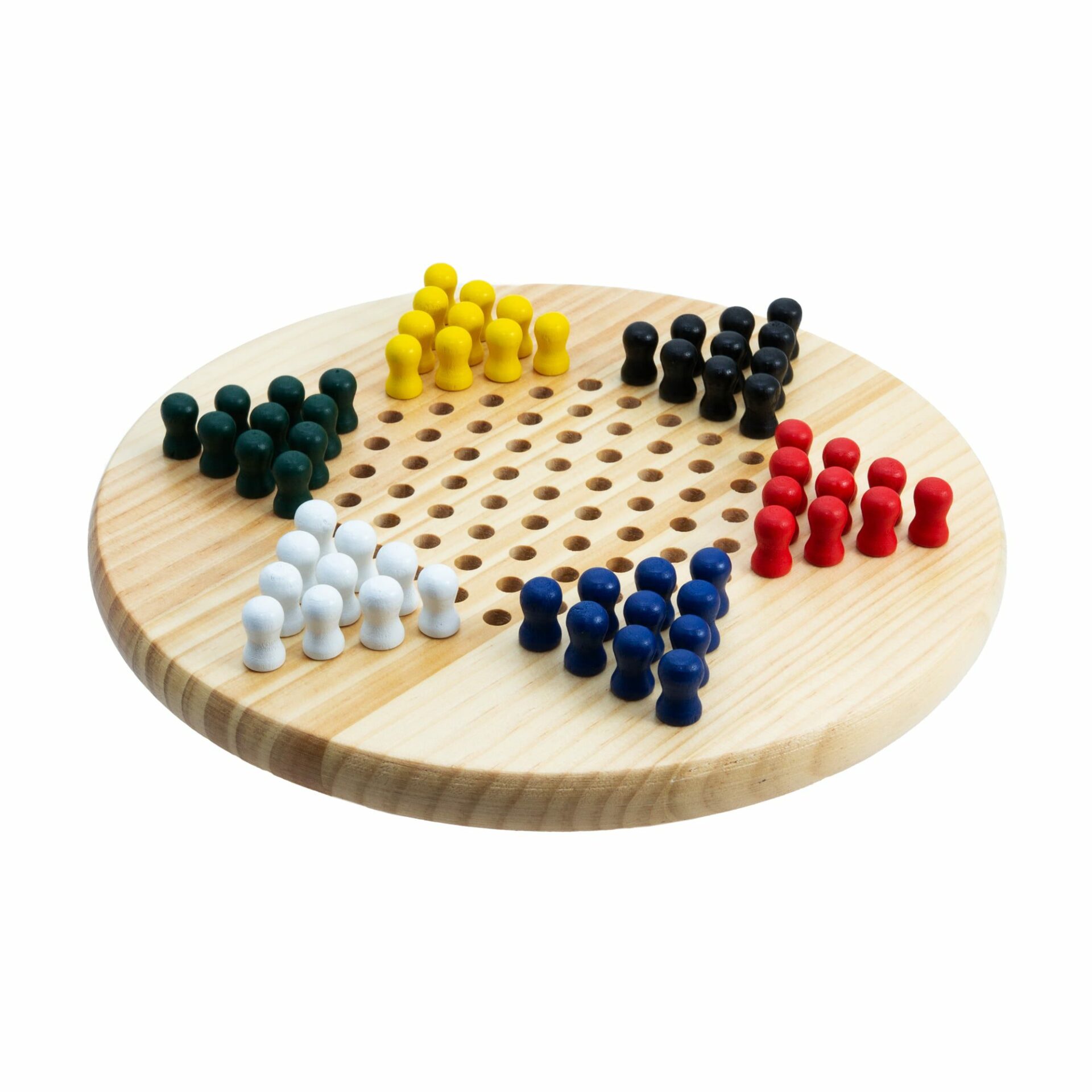 Wooden Chinese Chequers - House of Marbles US