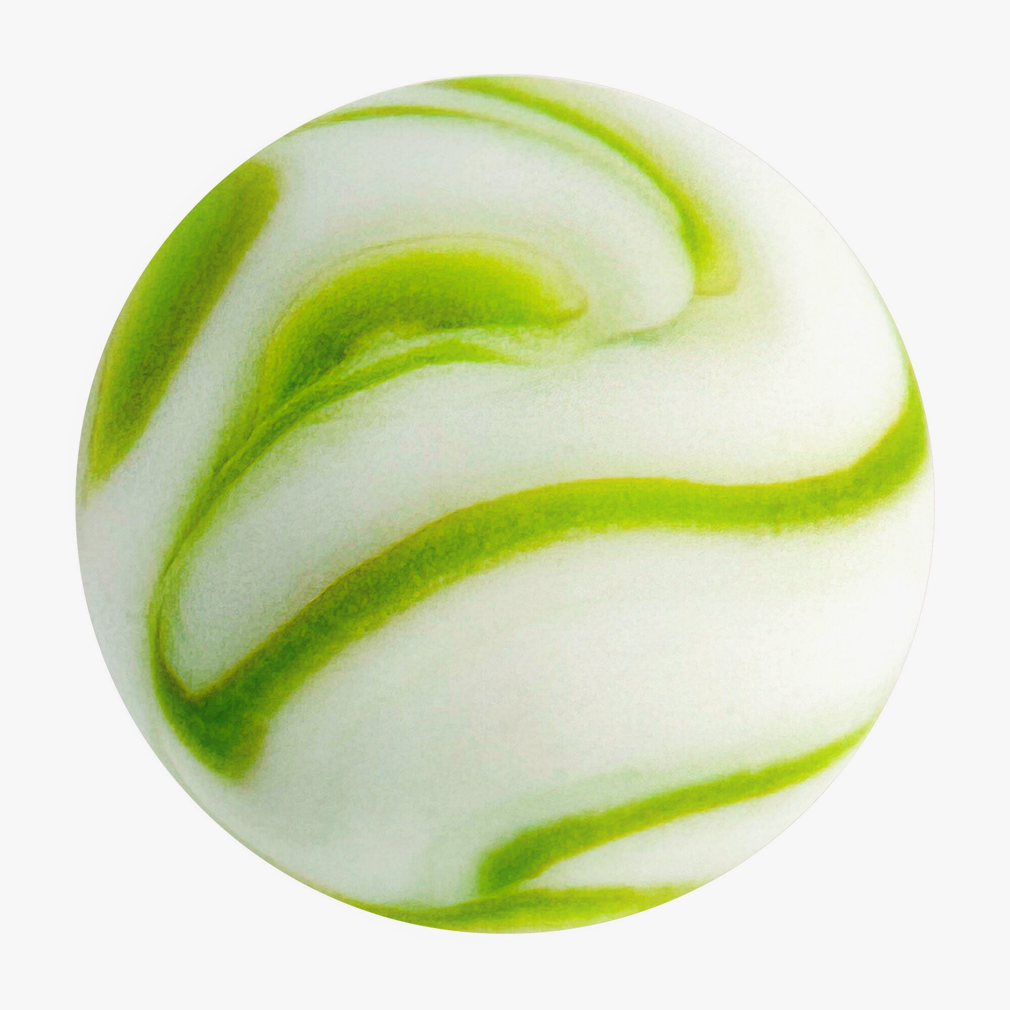 Frosted Old Fashioned Marble - Green - House of Marbles US