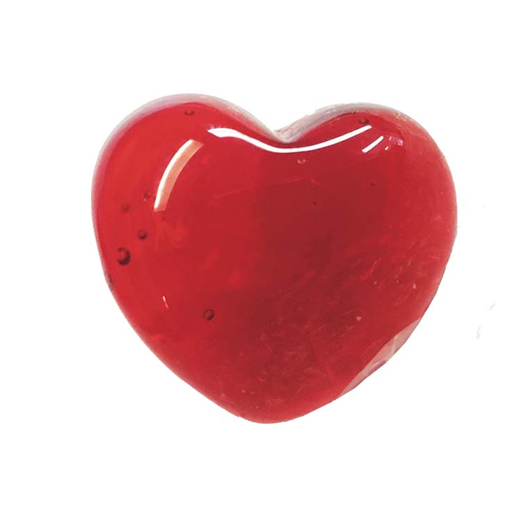 Red Glass Heart - House of Marbles US