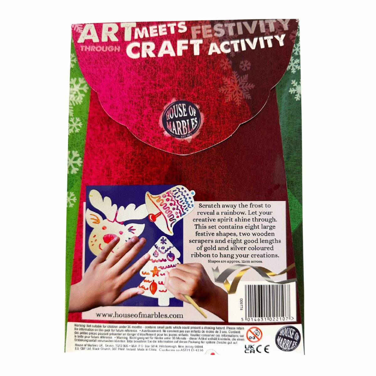 Scratch Art Set - Christmas - House of Marbles US